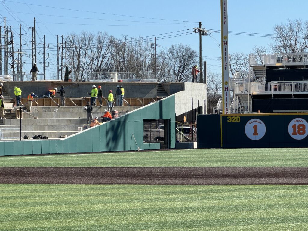 LOOK: Tennessee Baseball Finishing Stadium Renovations Before Season ...