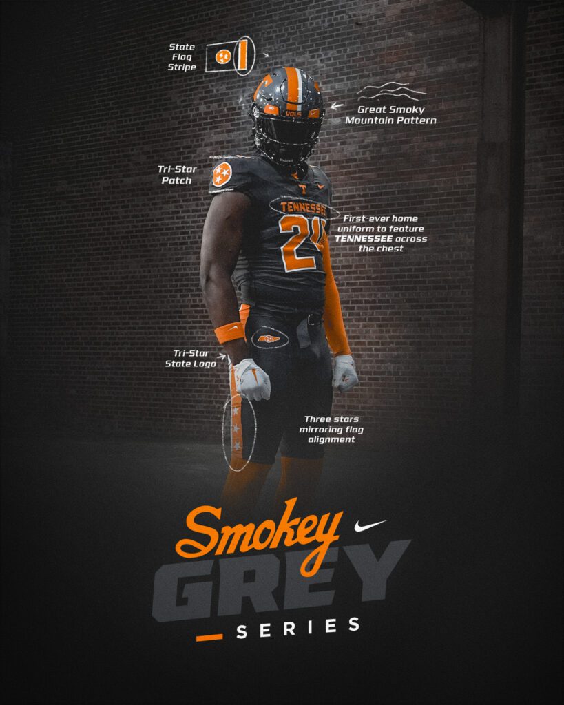LOOK: Photos of Tennessee Football's 'Volunteer State' Smokey Grey ...