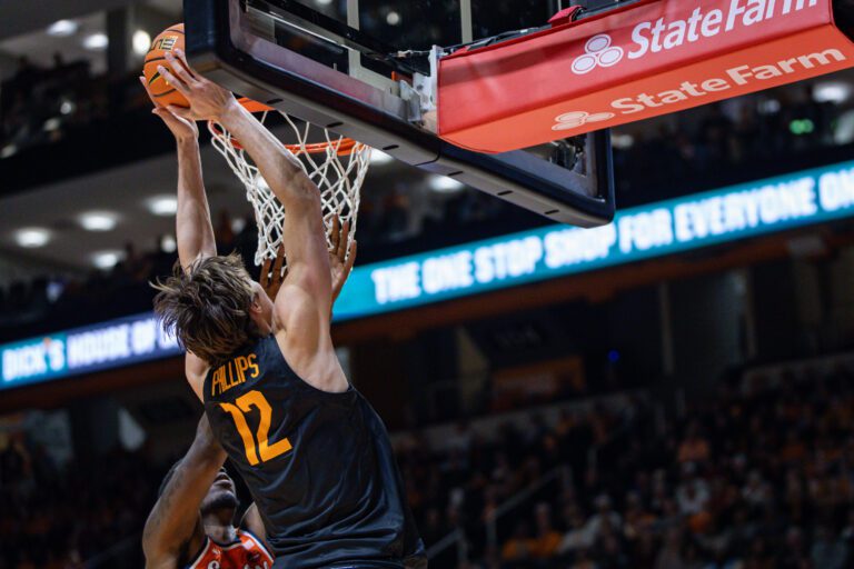 Cade Phillips Giving Tennessee Basketball Exactly What They Need Off ...