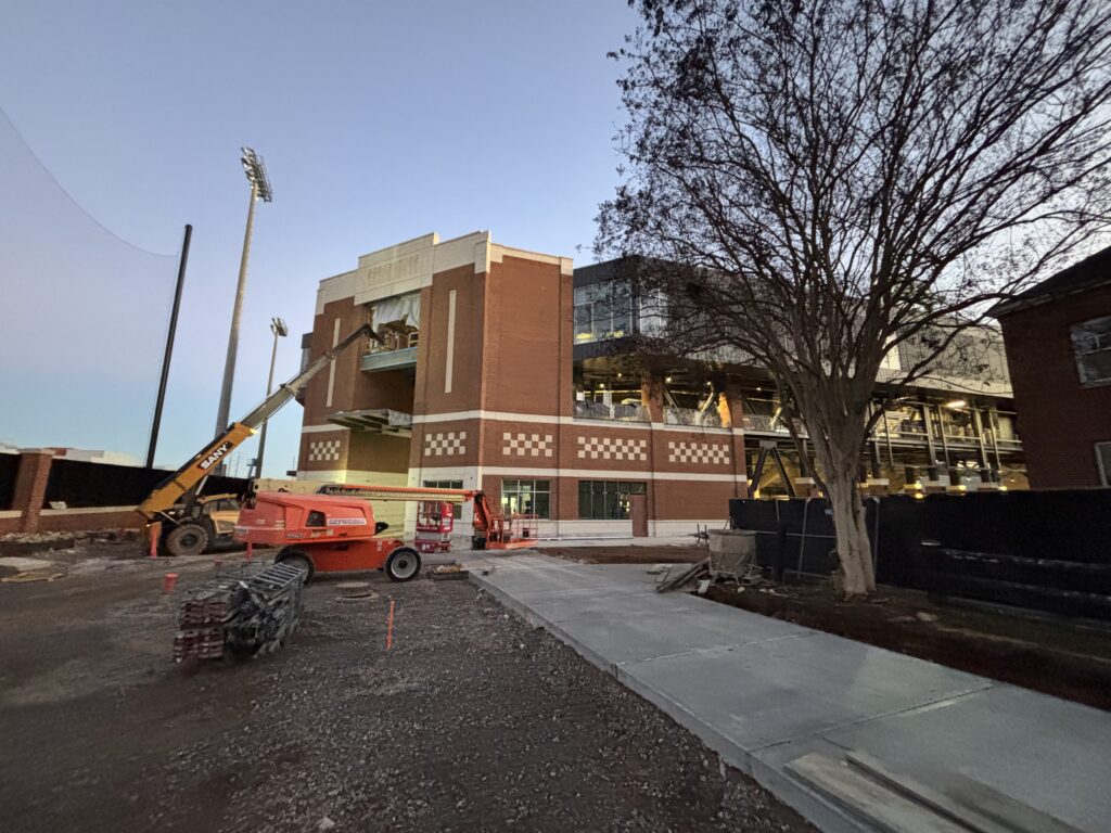 LOOK: Construction Progressing At Lindsey Nelson Stadium With Season A ...